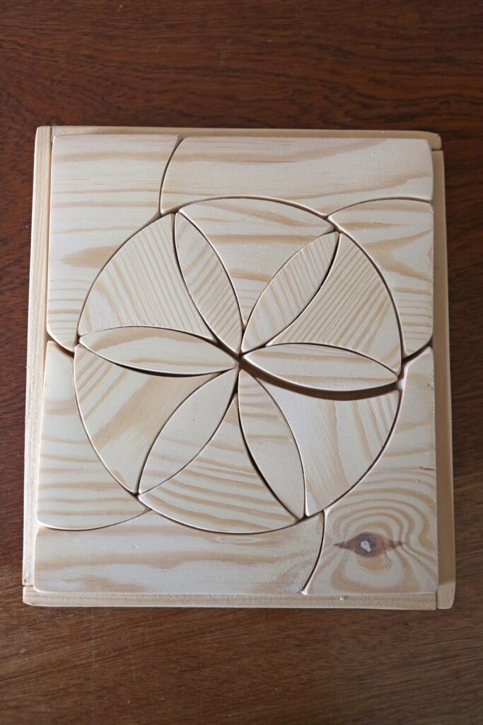 Rosace simple - Bouliwood Créations Bois