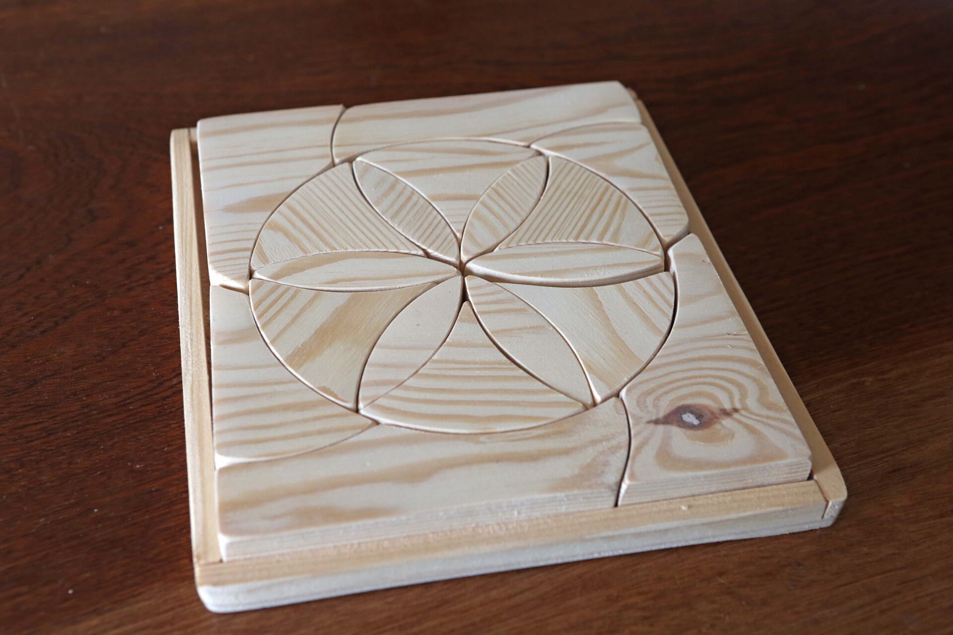 Rosace simple - Bouliwood Créations Bois