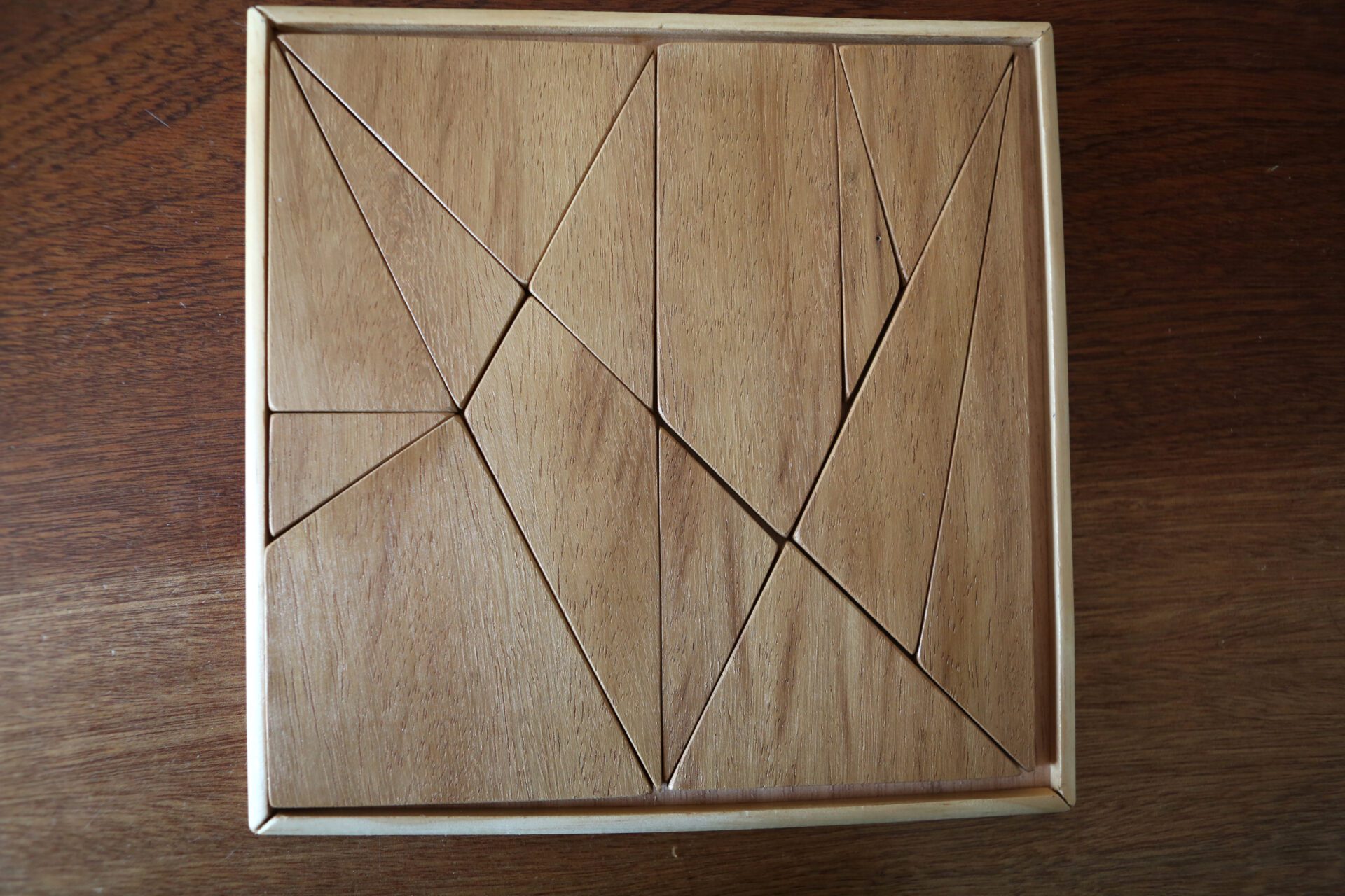 Loculus d'Archimède ou Stromachion - Bouliwood Créations Bois