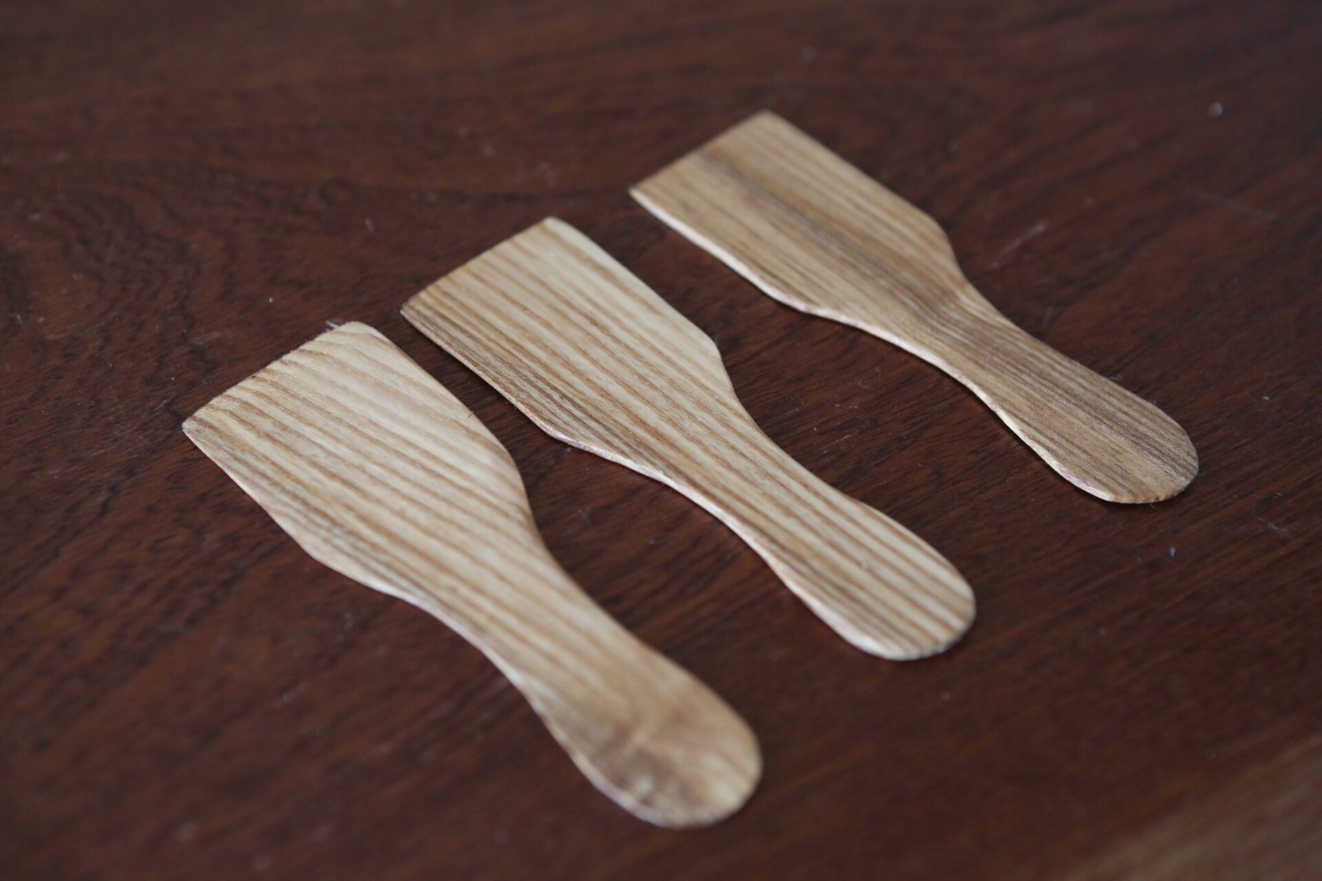 Spatule à raclette en Hêtre - Bouliwood Créations Bois